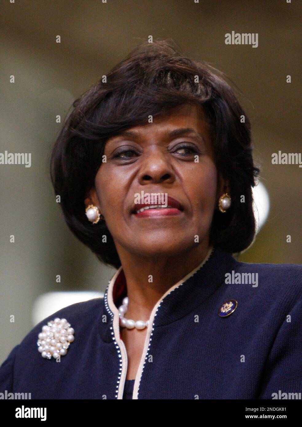 This May 21, 2010 photo taken in Detroit shows Rep. Carolyn Cheeks ...