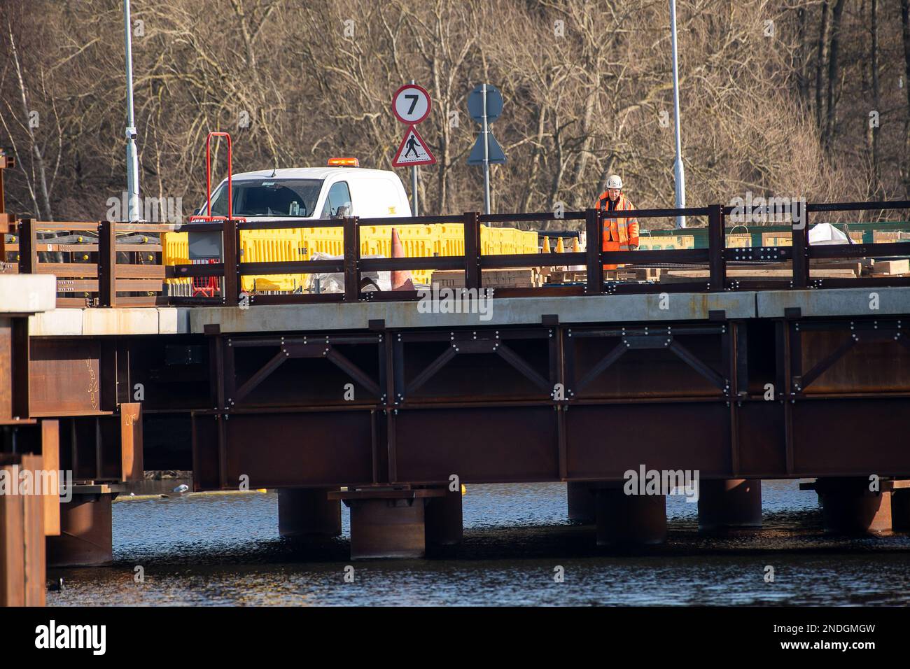 Viaduct cofferdams hi-res stock photography and images - Alamy