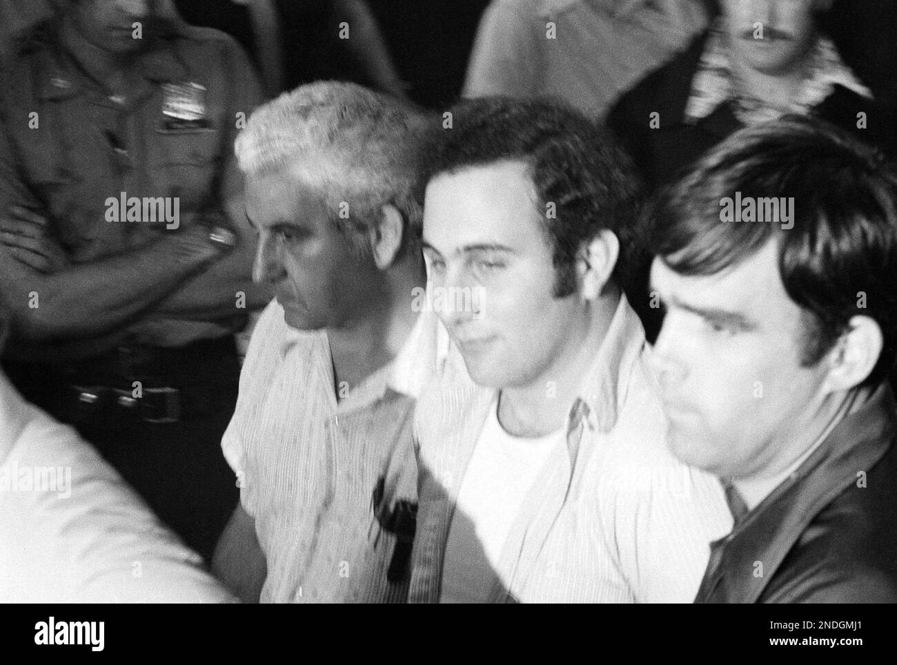 David Berkowitz, alleged .44 caliber killer arrives at the 84th ...