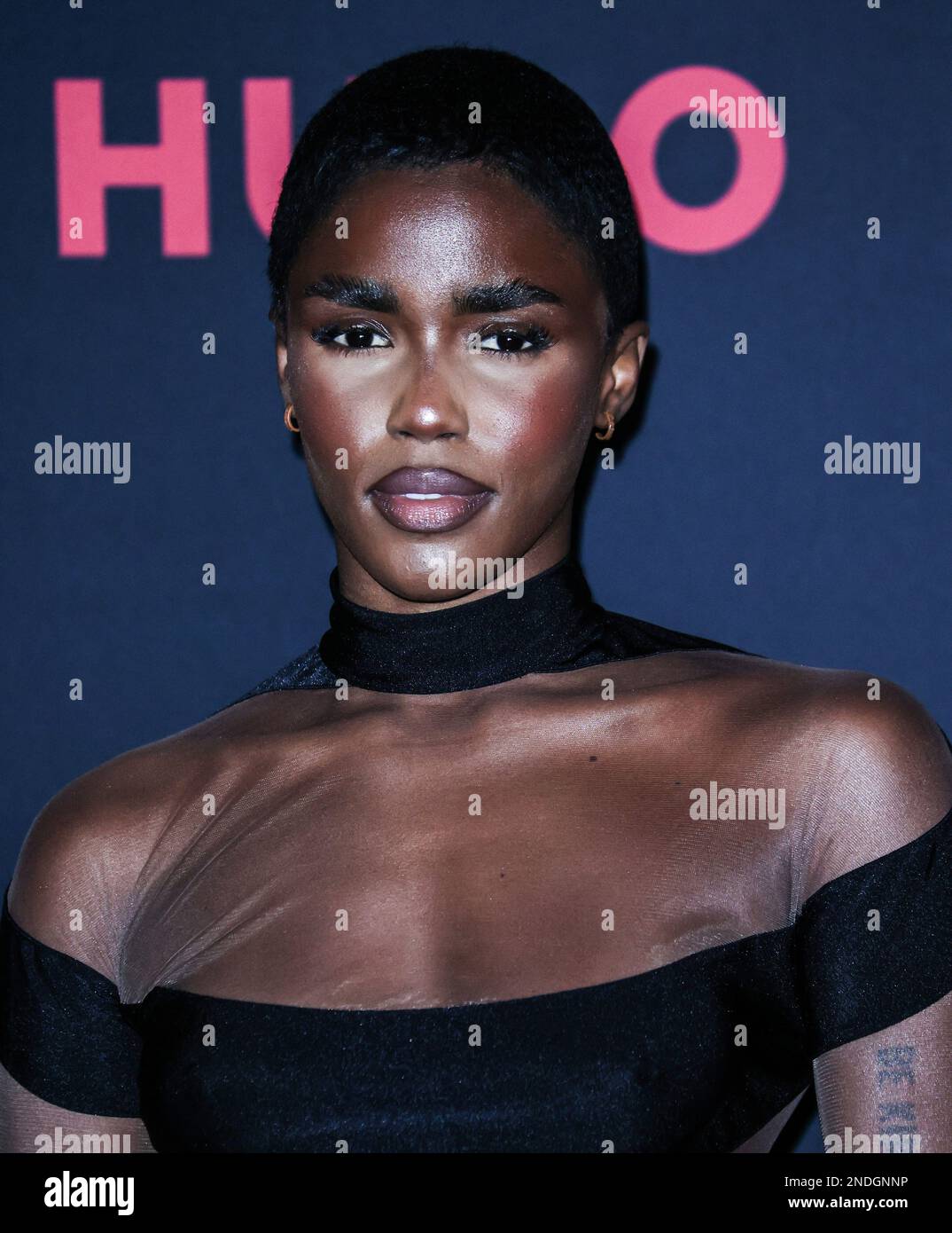 Eva Apio seen attending the Sony Music BRITs 2023 Afterparty at the ...