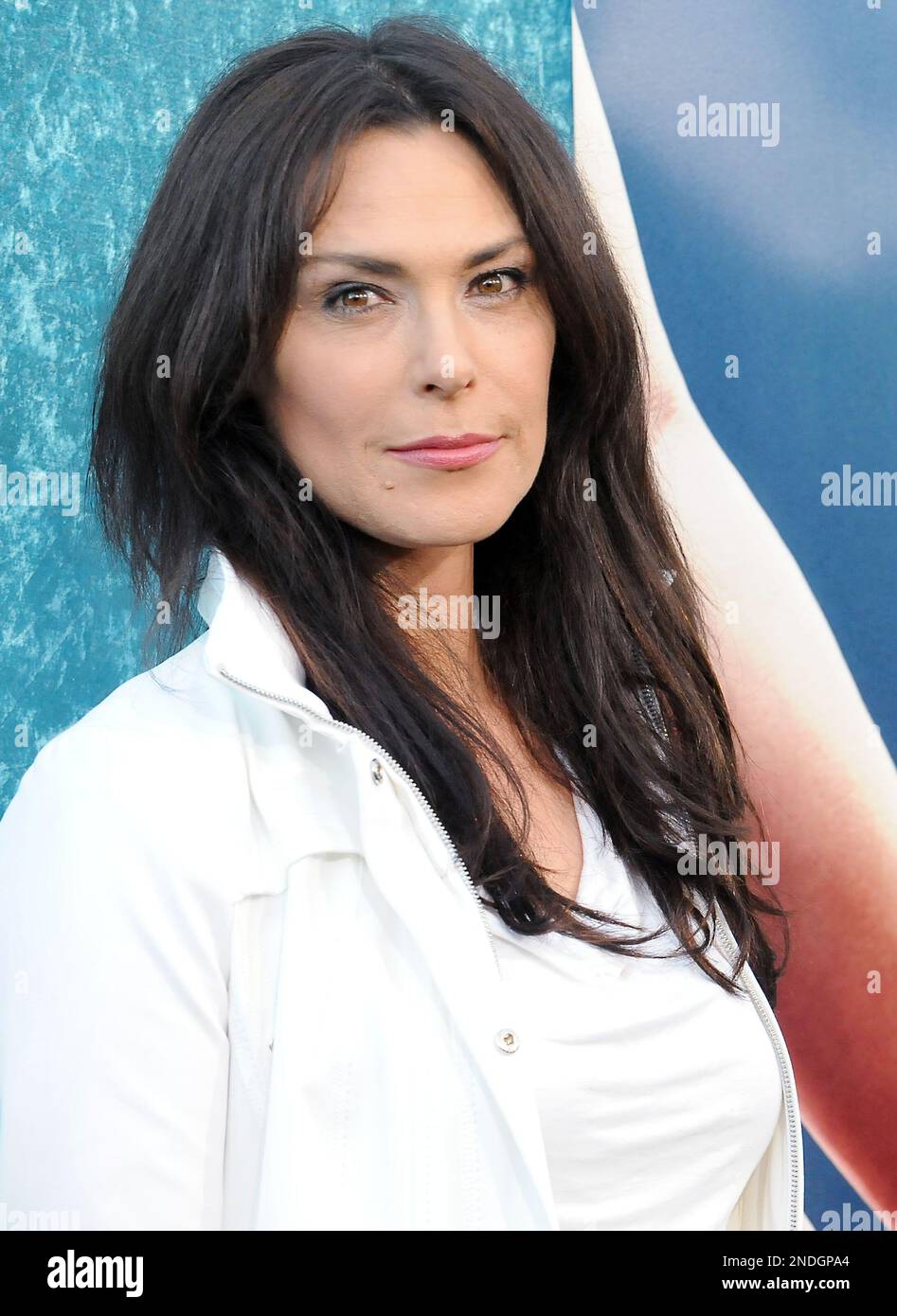 Michelle Forbes arrives at the premiere of the second season of the HBO series "Hung" on ...