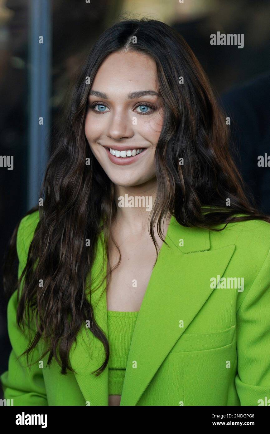 New York Ny Usa 15th Feb 2023 Maddie Ziegler In Attendance For Michael Kors Fall Winter