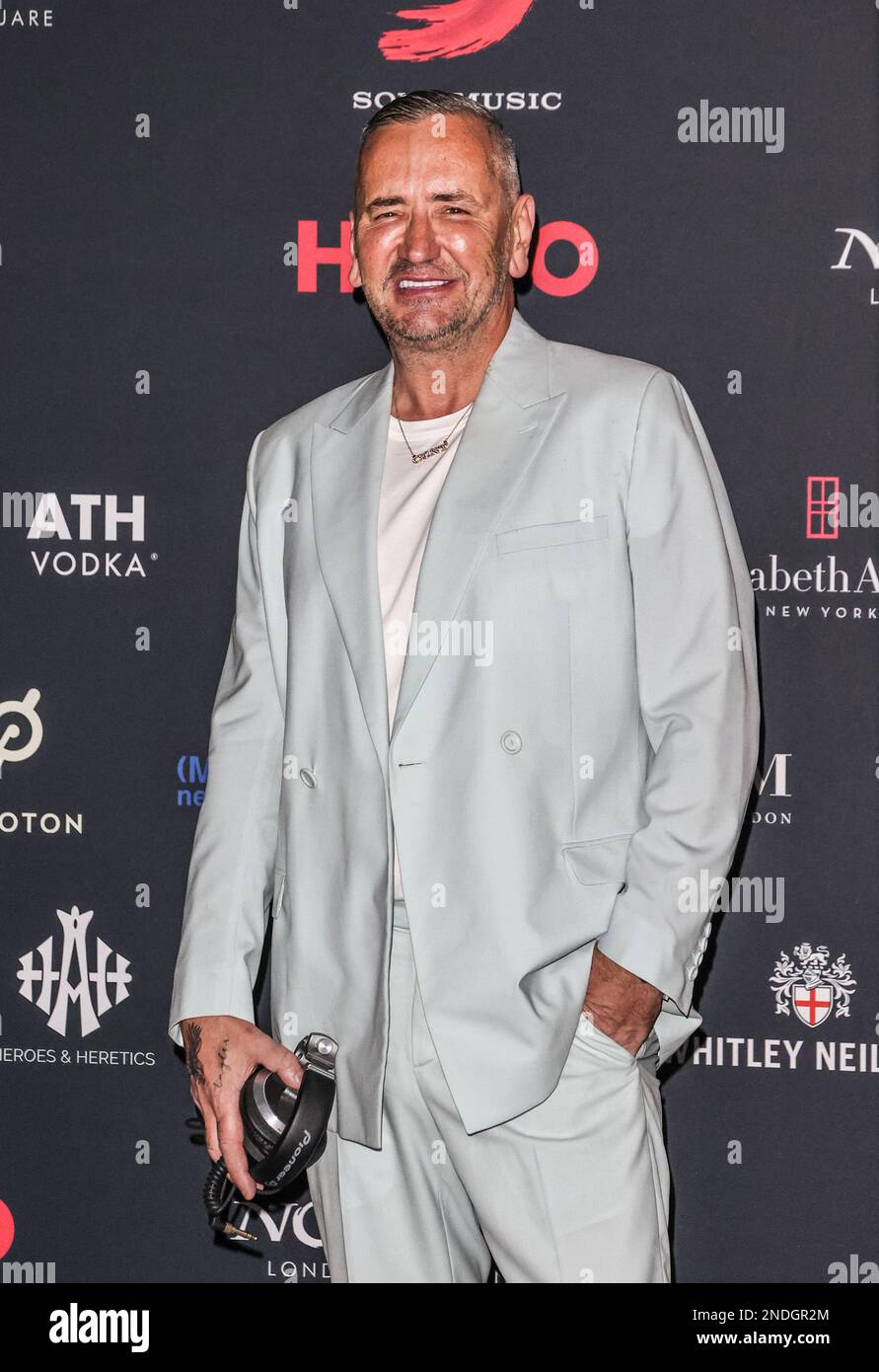 DJ Fat Tony seen attending the Sony Music BRITs 2023 Afterparty at the ...