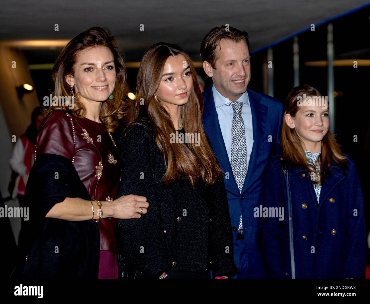 Prince Floris and Princess Aimée, Magali and Eliane van Vollenhoven ...