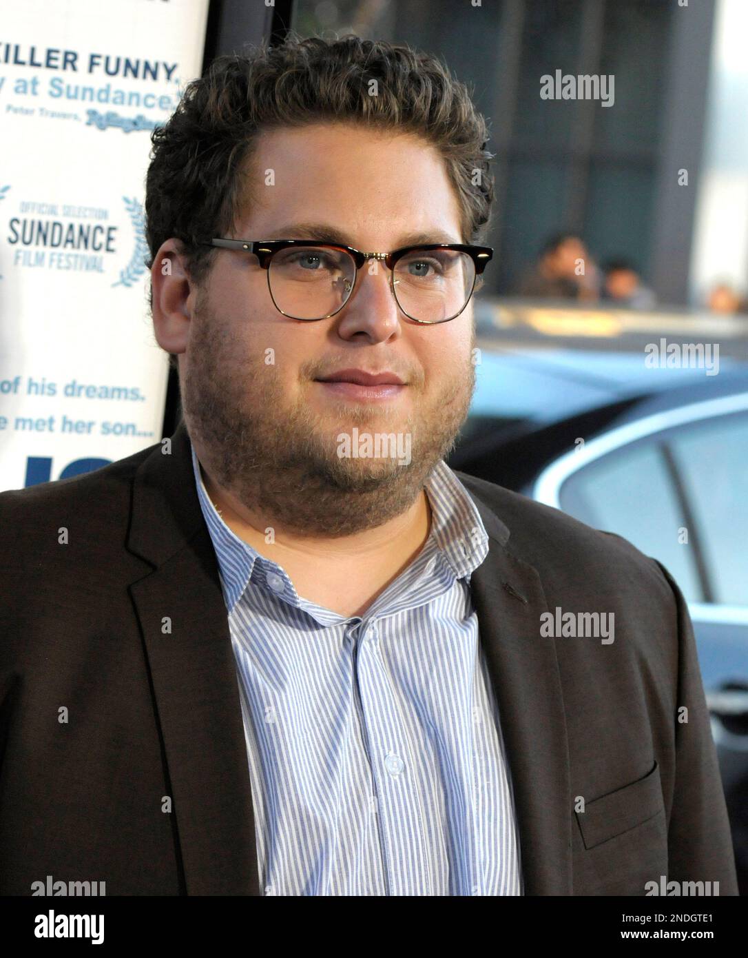 Actor Jonah Hill arrives at the premiere of the feature film "Cyrus" at ...