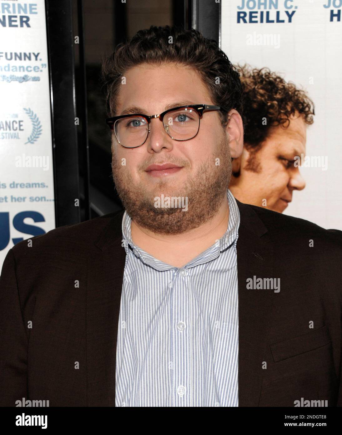 Actor Jonah Hill arrives at the premiere of the feature film "Cyrus" at ...