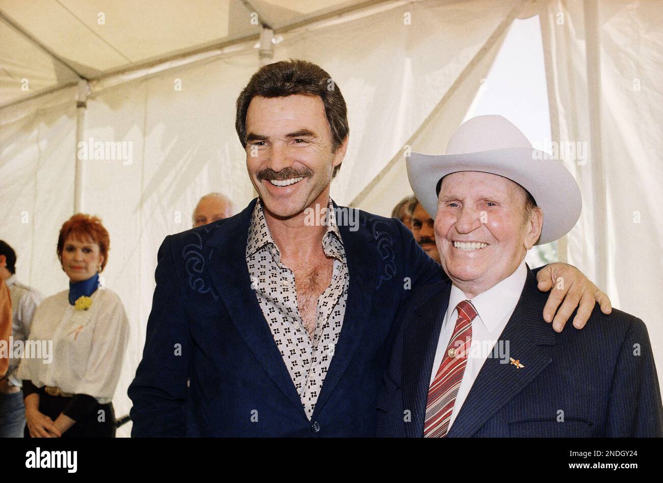 Actor Burt Reynolds, who played “Bandit” in the movie “Smokey and the ...