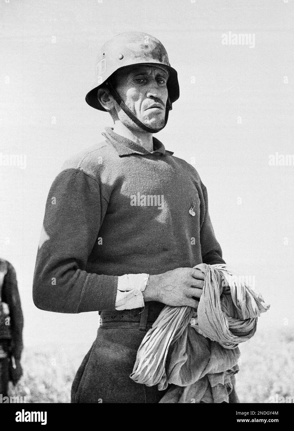 A German who fought against the allies at Medjez-El-Bab appears to be ...