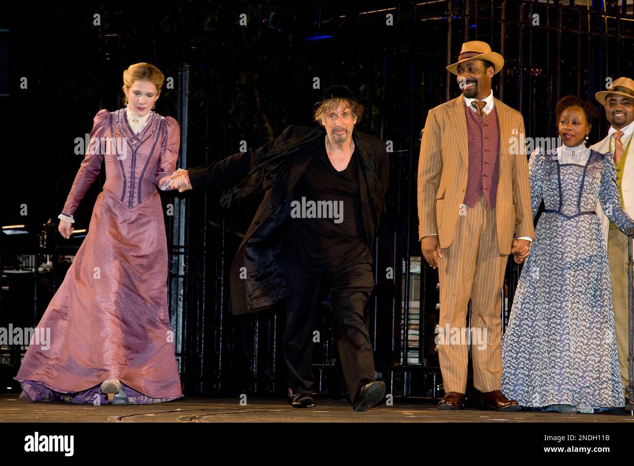 In this photo provided by StarPix, actors from left to right, Lily Rabe ...