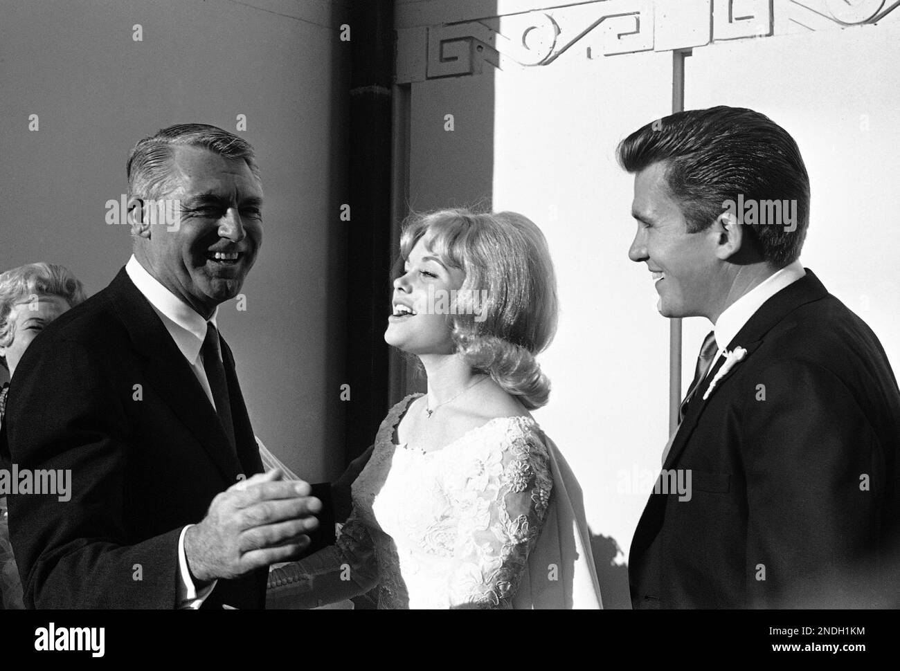 Actor Cary Grant, regarded by Woolworth-heir Lance Reventlow (right) as ...