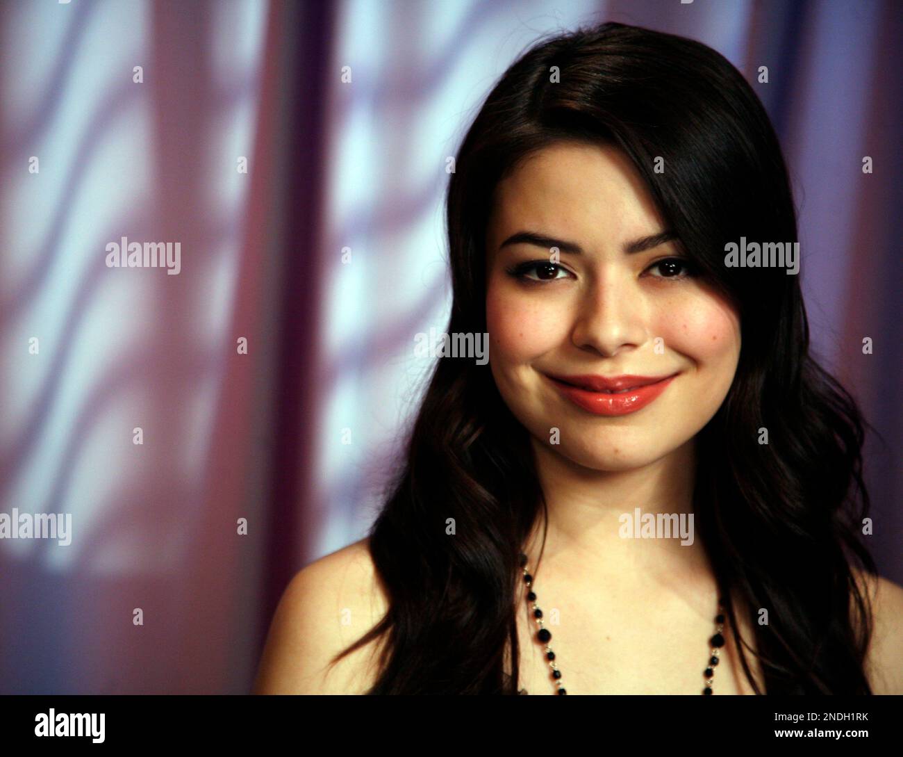 Actress Miranda Cosgrove poses for a portrait in New York, Tuesday, June 22, 2010. (AP Photo ...