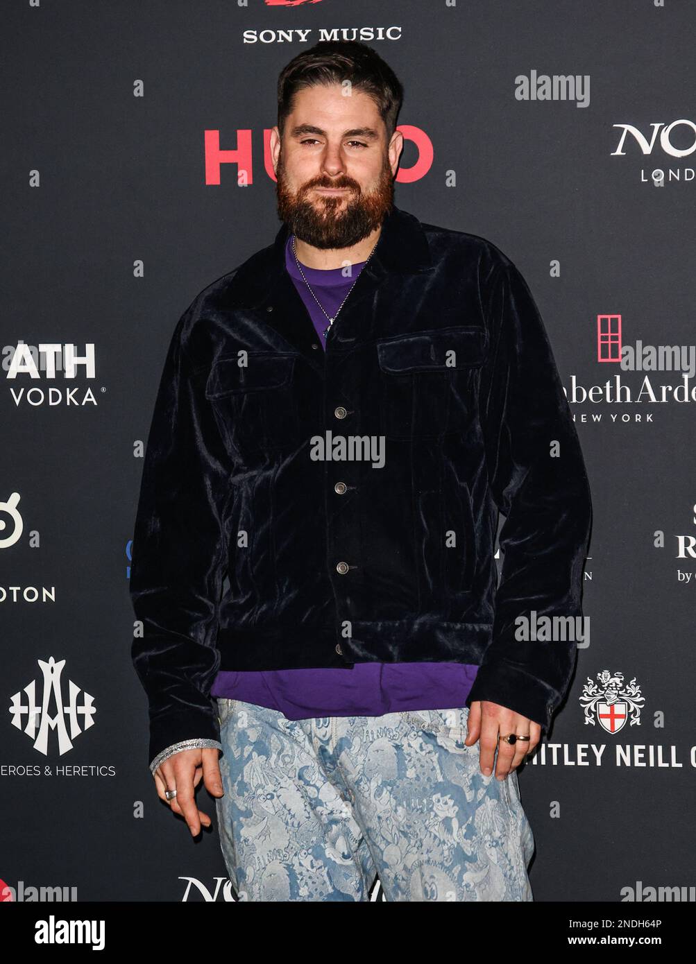 Piers Aggett of Rudimental seen attending the Sony Music BRITs 2023 ...