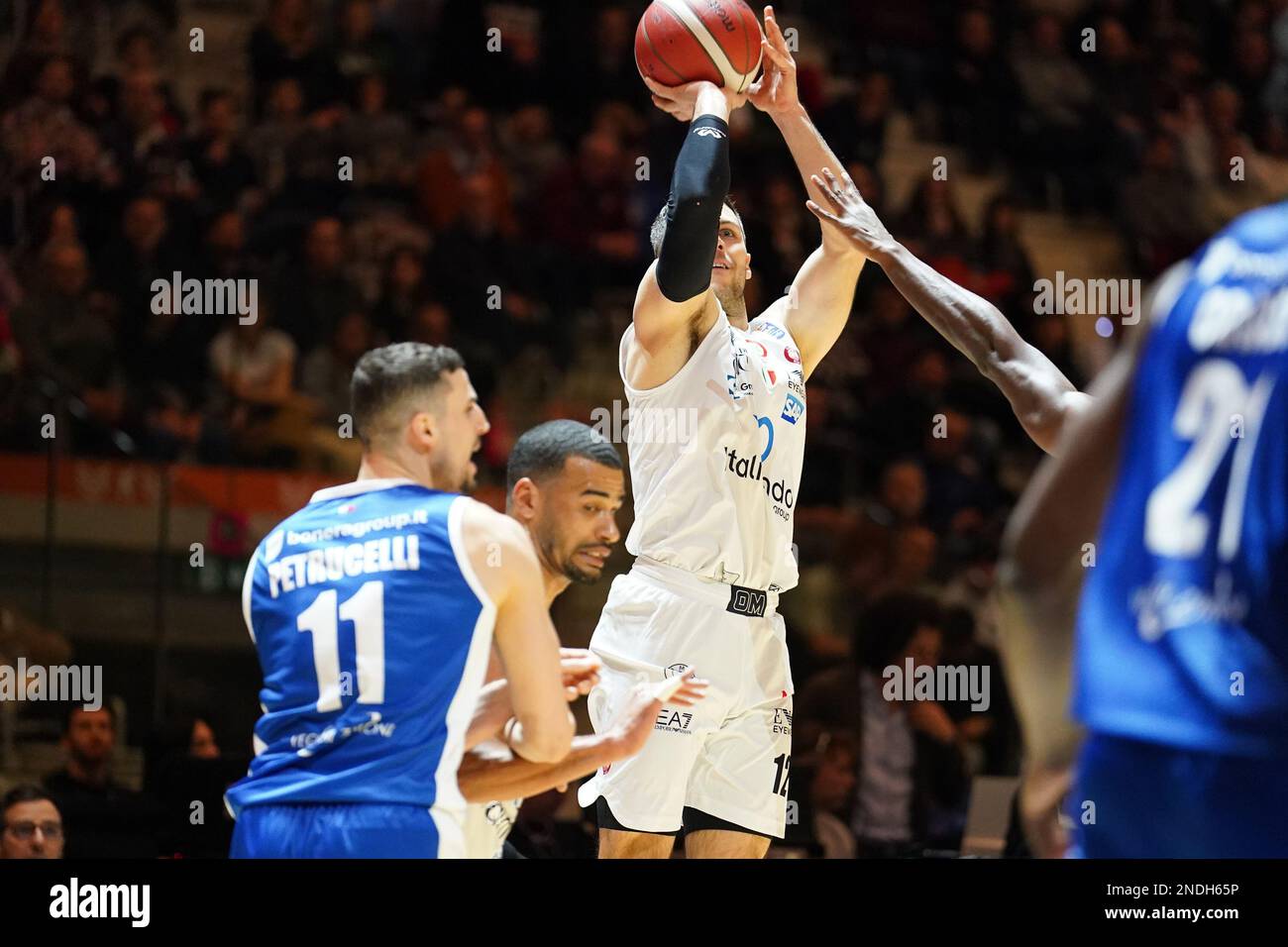 PalaAlpitour, Turin, Italy, February 15, 2023, Billy Baron (EA7 EMPORIO ...