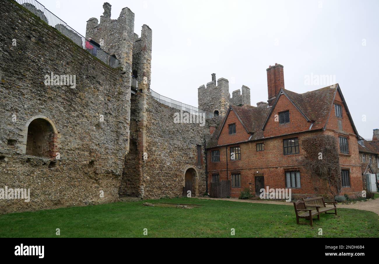 The Castle, Framlingham, Suffolk, England Stock Photo - Alamy