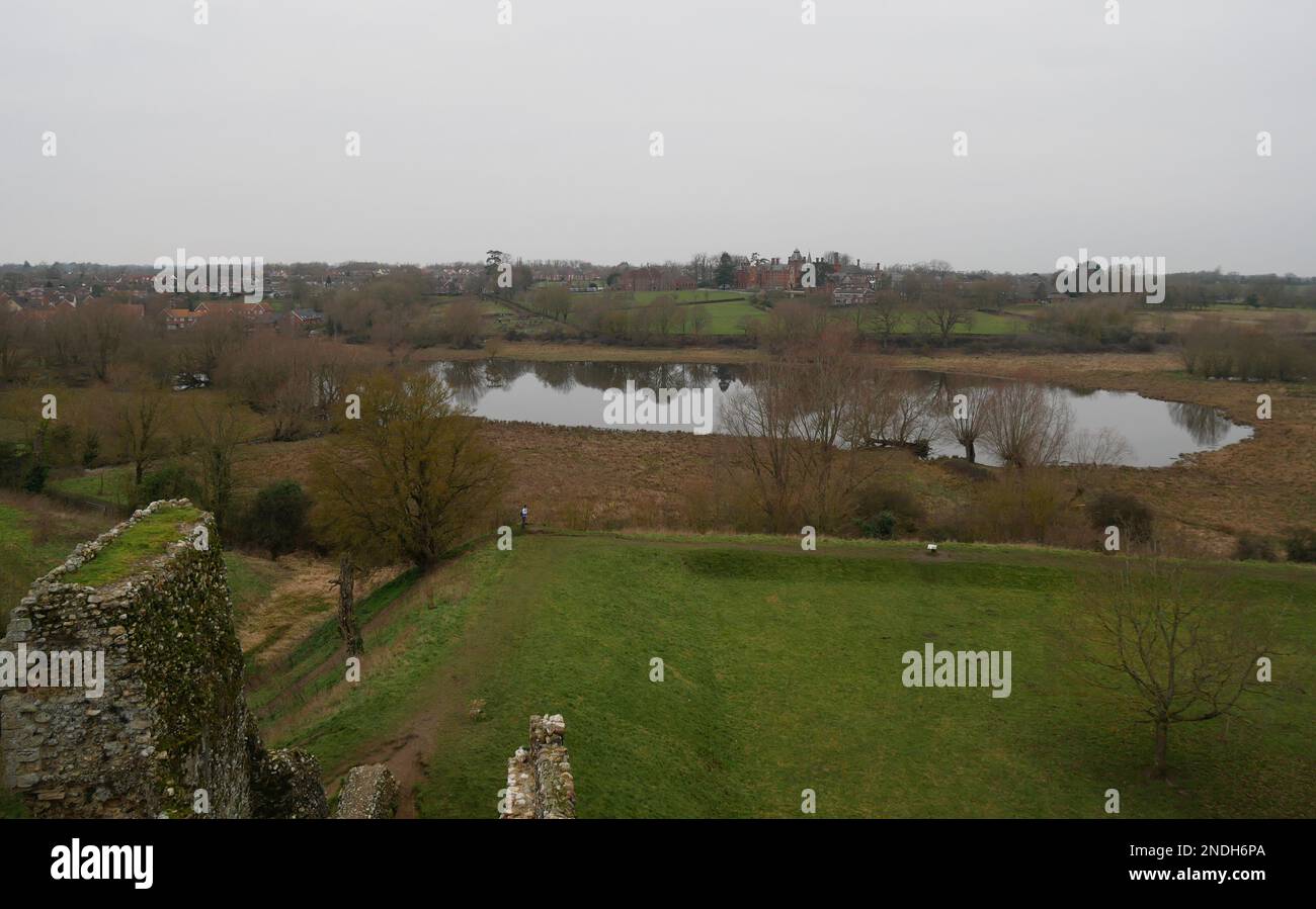 The Castle, Framlingham, Suffolk, England Stock Photo - Alamy