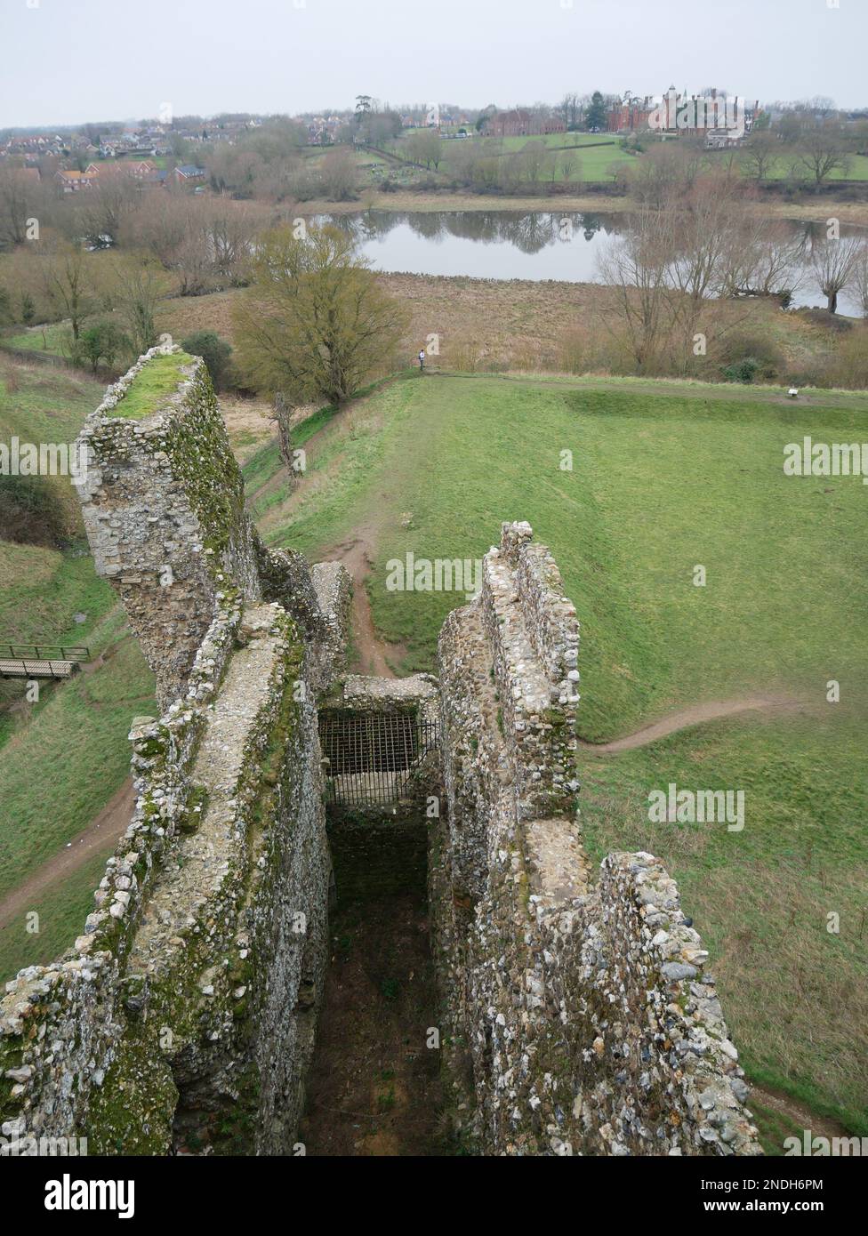 The Castle, Framlingham, Suffolk, England Stock Photo - Alamy