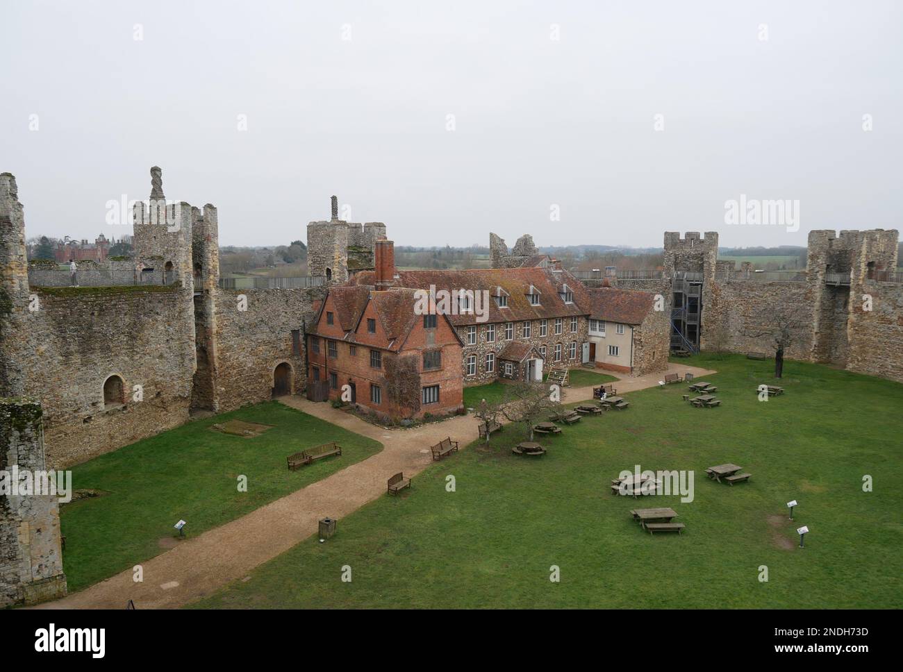 The Castle, Framlingham, Suffolk, England Stock Photo - Alamy