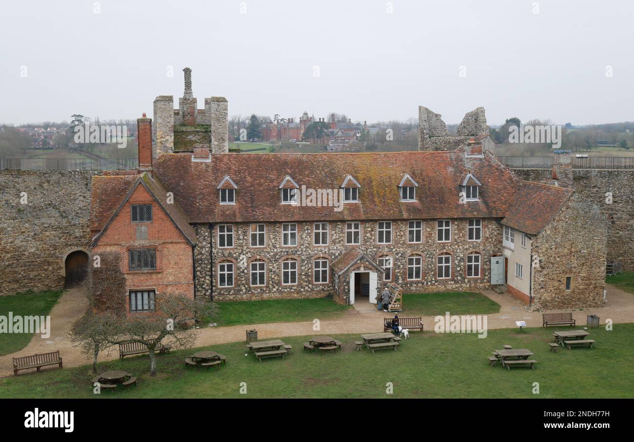 The Castle, Framlingham, Suffolk, England Stock Photo - Alamy