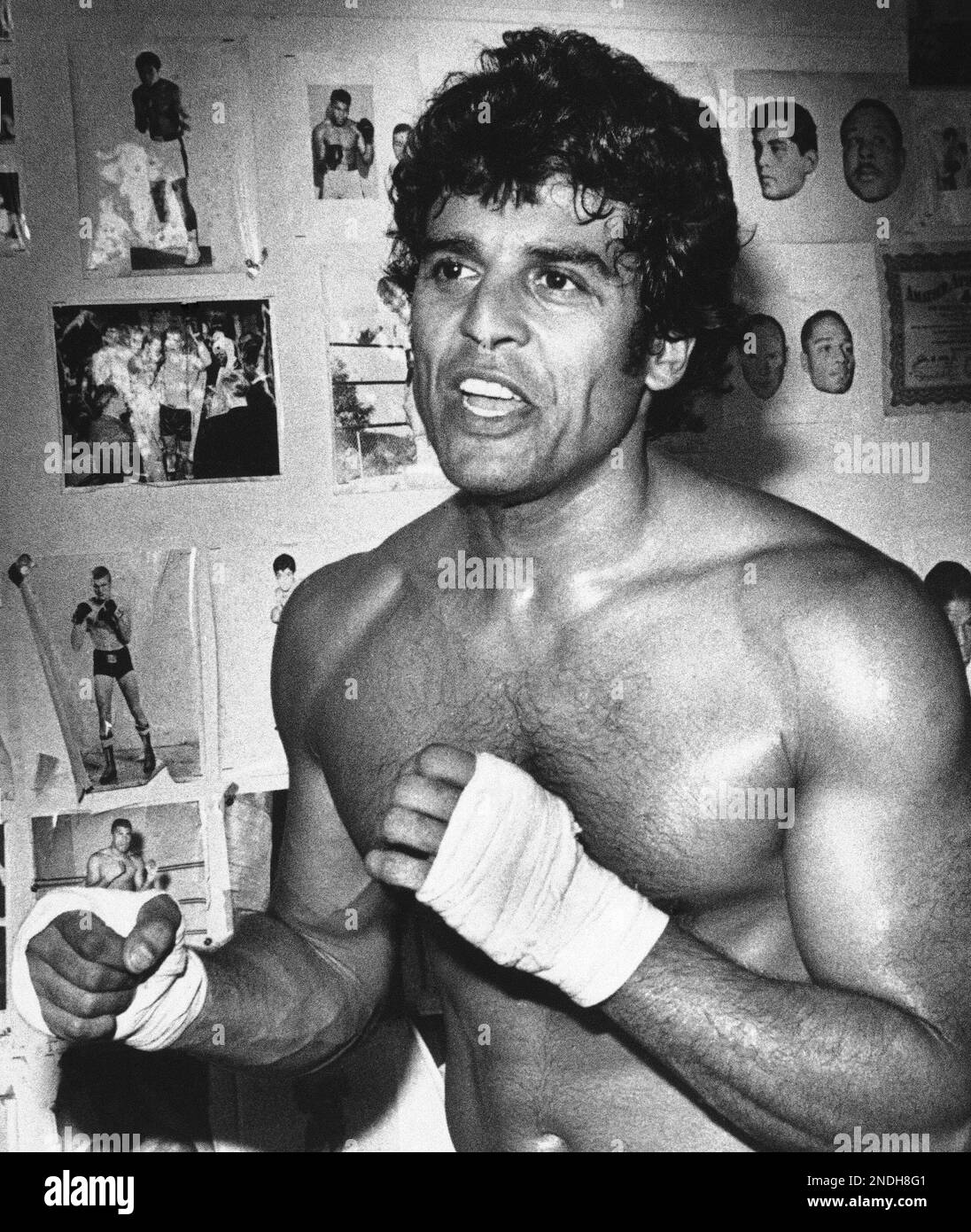 Erik Estrada star of the television series “Chips,” is ready for action ...