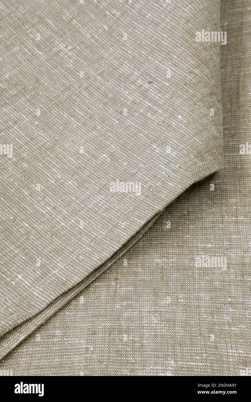 Some gray cloth napkins with some folds. Vector fabric texture ...