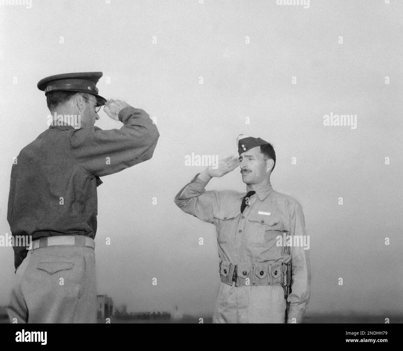 Royal Air Force trainees at the Southeast Air Corps Training Center ...