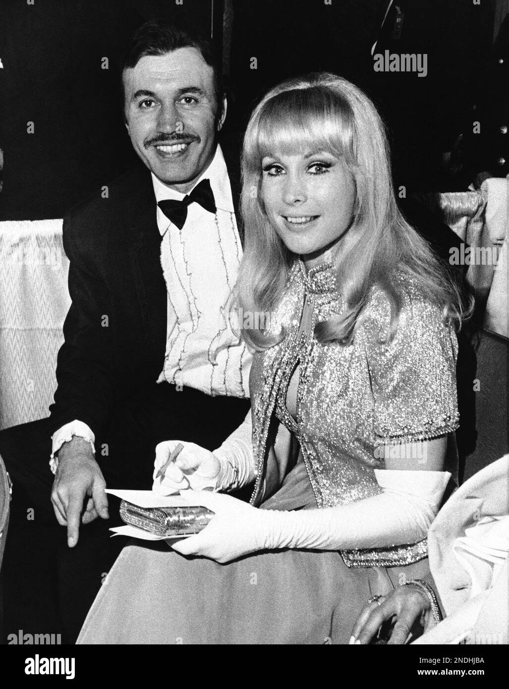 Michael Ansara and Barbara Eden were among several Hollywood couples at ...