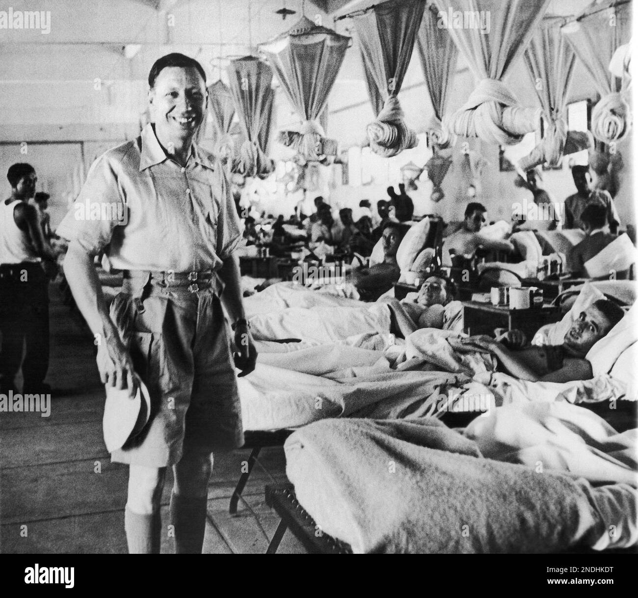 Photographed in the Canadian ward of a British military general ...
