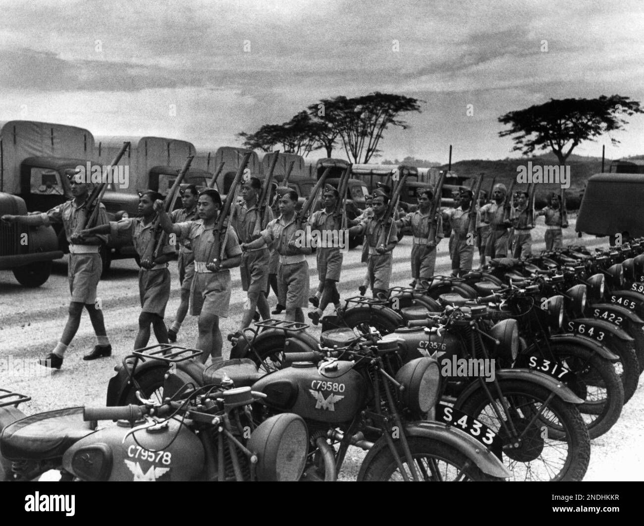 The Royal Army service corps in Malaya May 28, 1941 includes Malay ...