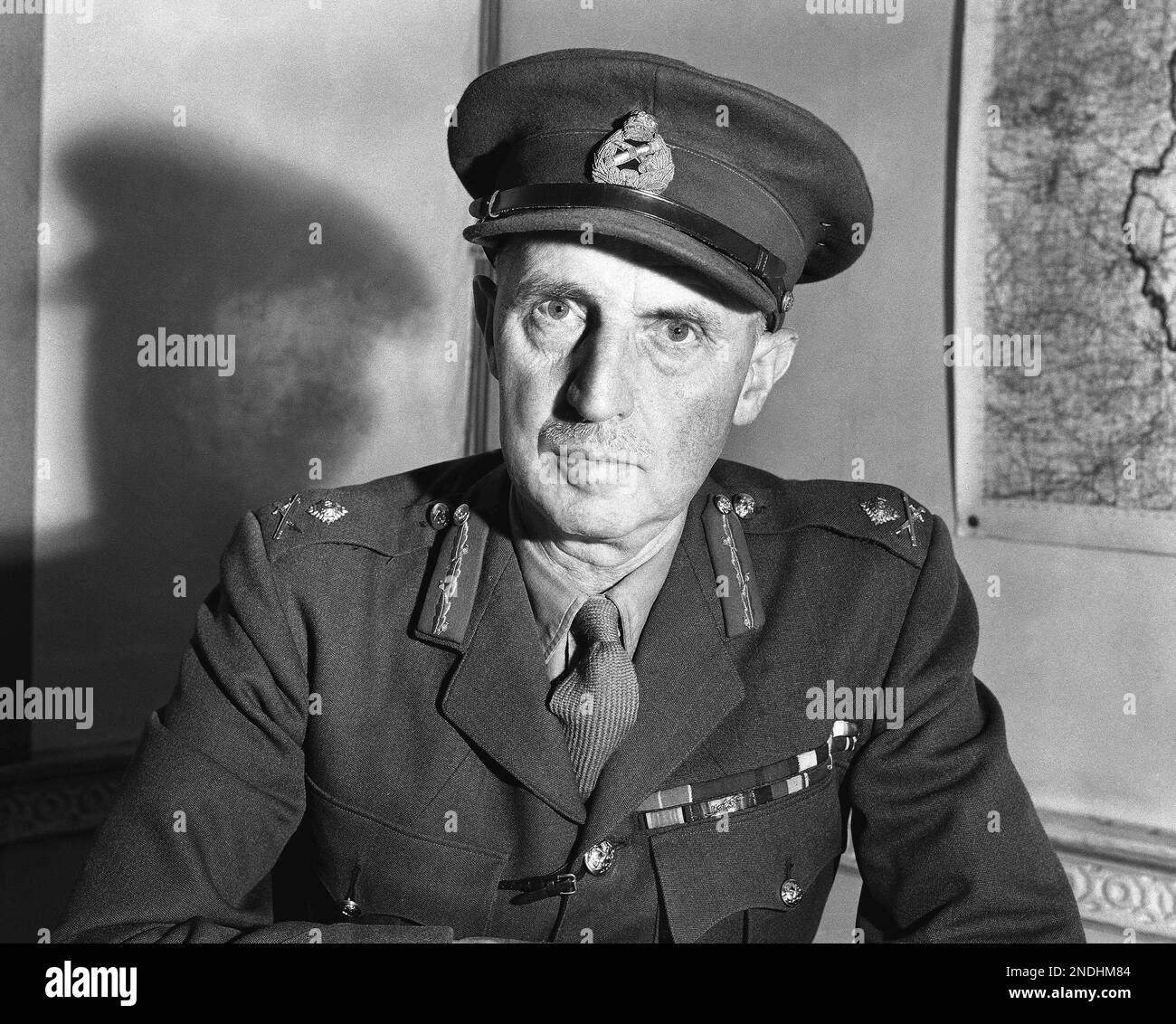 Major General Sir James Syme Drew the newly appointed Director General ...