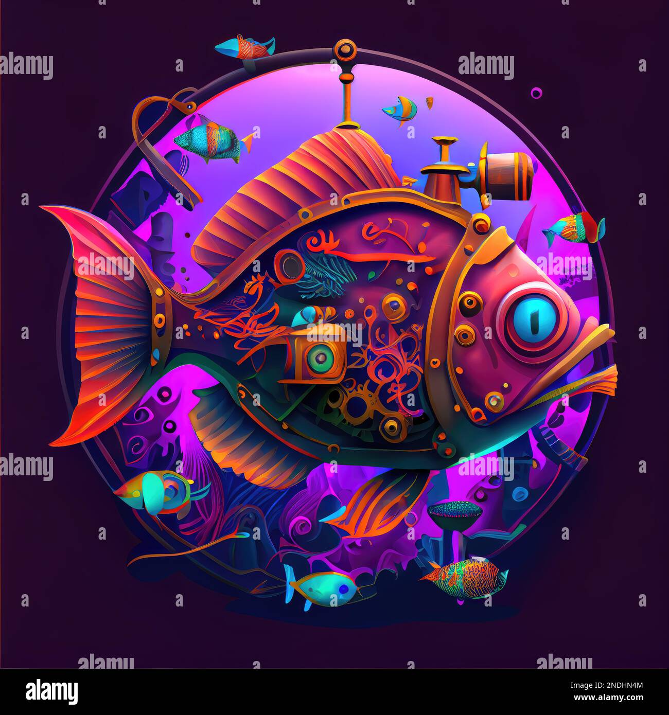 Mechanical sea creature hi-res stock photography and images - Alamy
