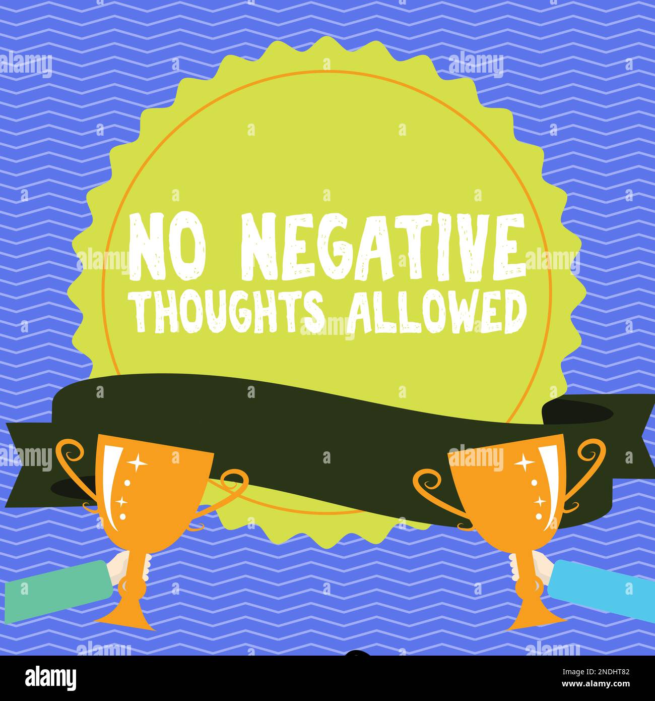Writing displaying text No Negative Thoughts Allowed. Conceptual photo ...