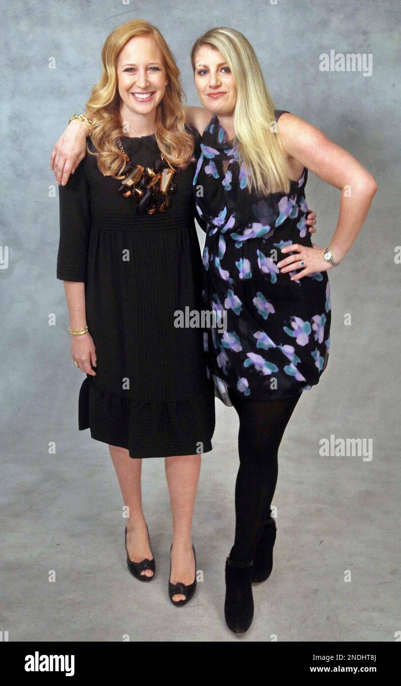 Alexandra Wilkis Wilson, left, and Alexis Maybank, co-founders of Gilt ...