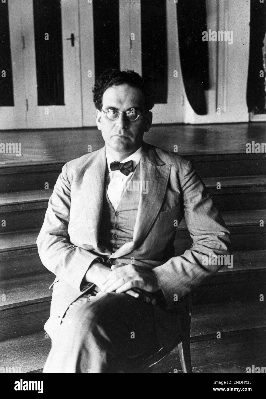 Otto Klemperer, conductor, whose "temporary" arrest was ordered by the ...