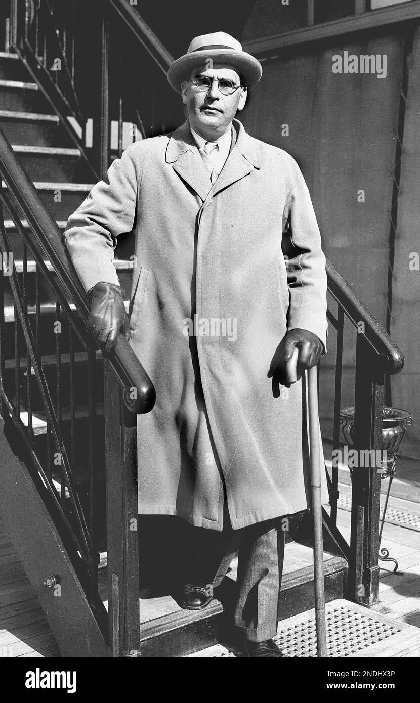 Otto Klemperer, German conductor of the Los Angeles Philharmonic ...