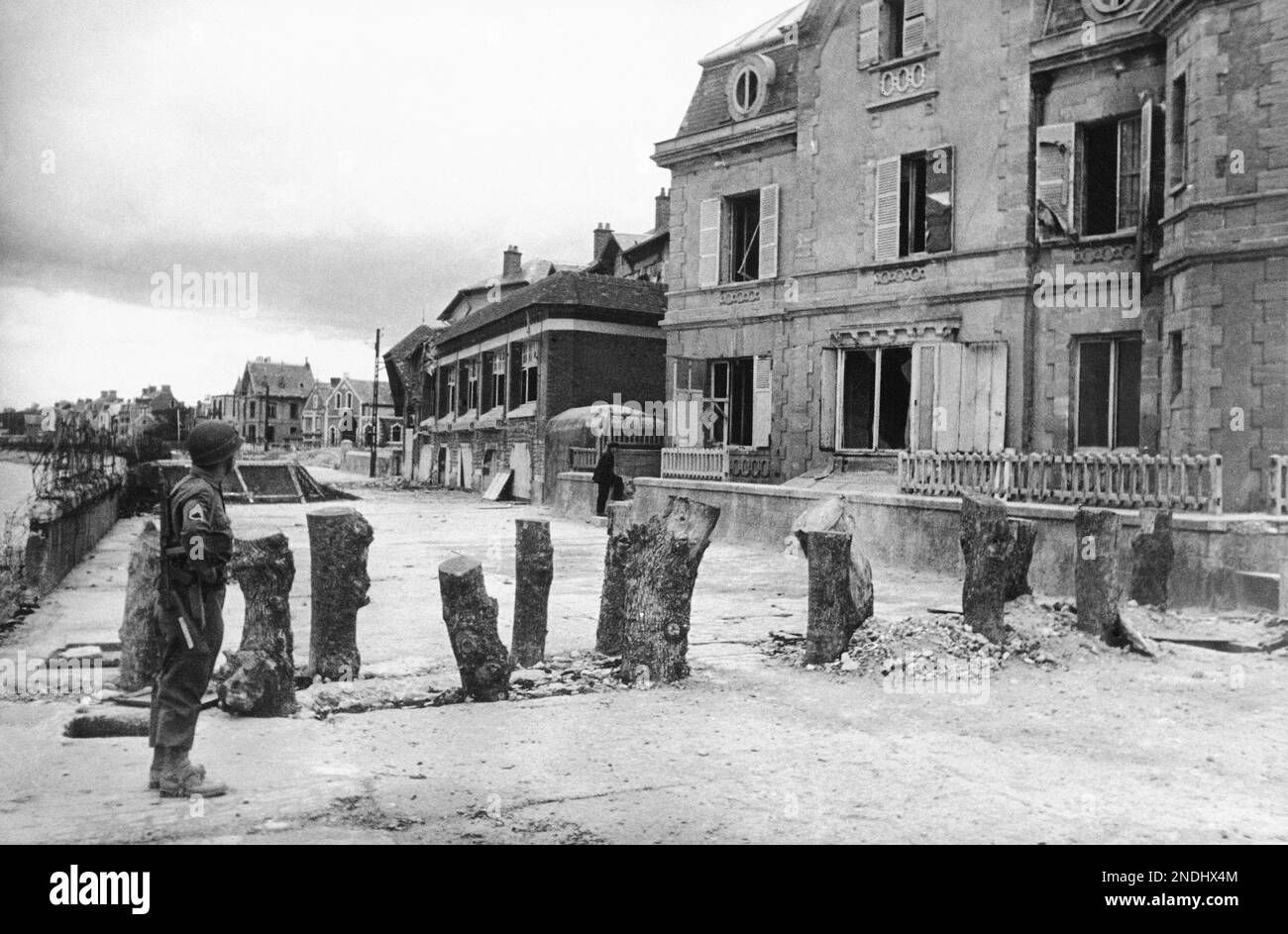 Tank traps which formed part of Hitler’s much boosted Atlantic wall are ...