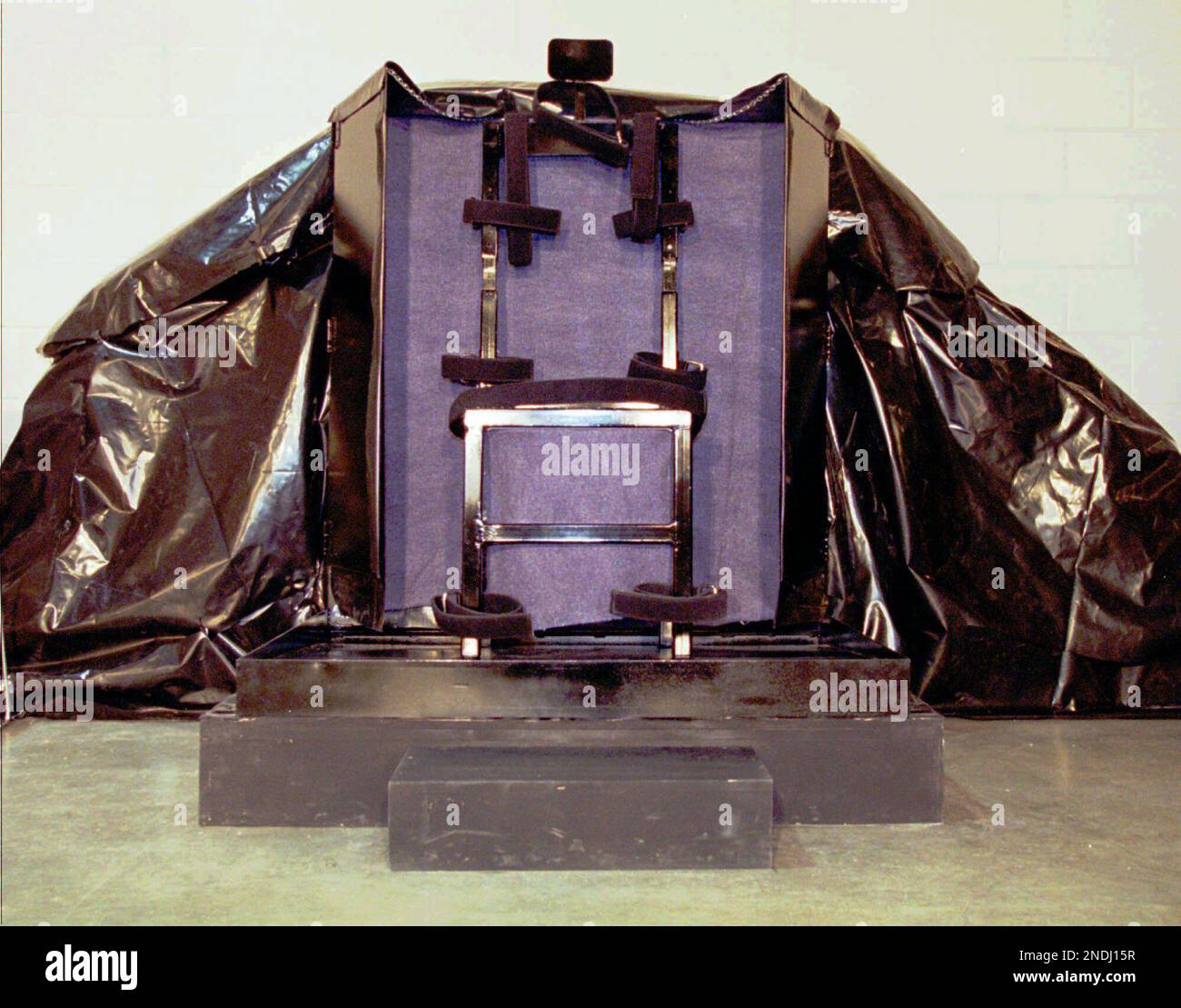FILE - This Jan. 24, 1996 file photo shows the chair to be used to ...