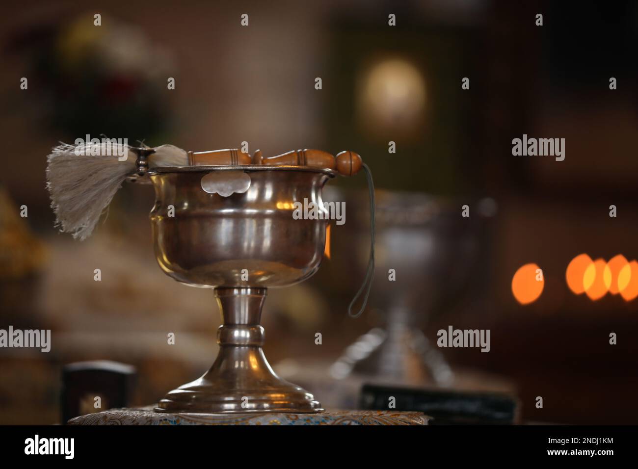 Aspergillum holy water sprinkler hi-res stock photography and images ...