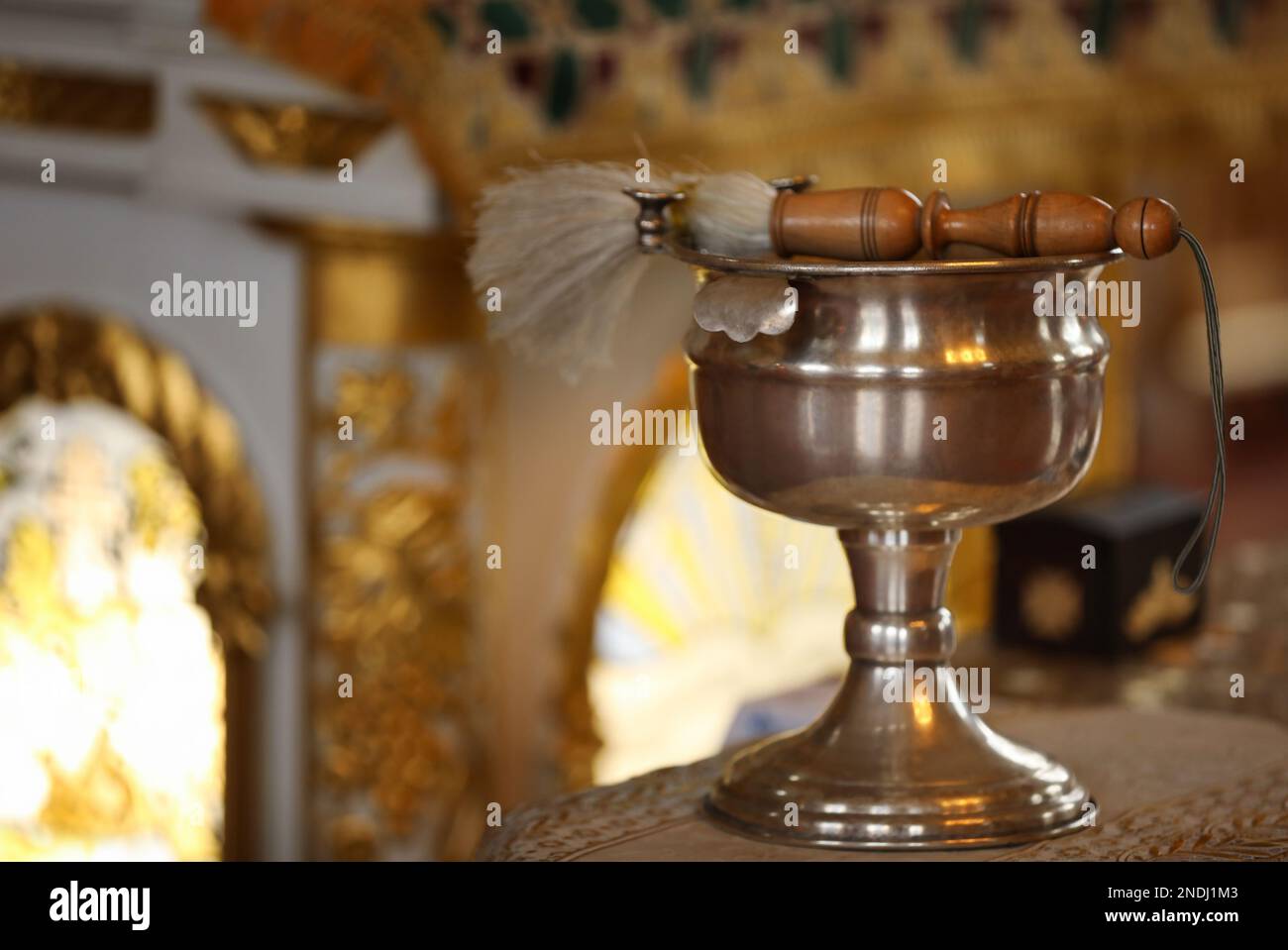 Aspergillum holy water sprinkler hi-res stock photography and images ...