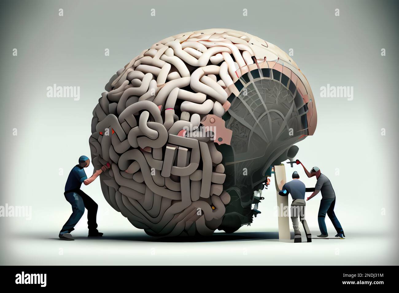 Constructing unity hi-res stock photography and images - Alamy