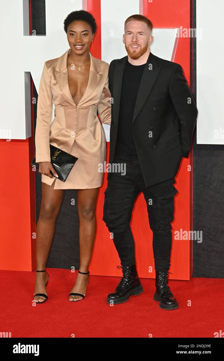 ‘Creed III’ Premiere In London -PICTURED: Chyna Mills and Neil Jones ...