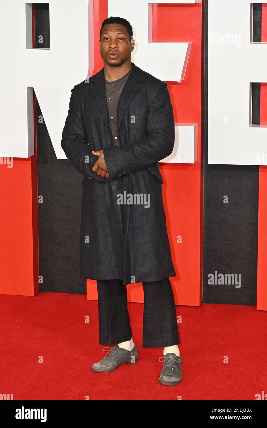 ‘Creed III’ Premiere In London -PICTURED: Jonathan Majors -LOCATION ...