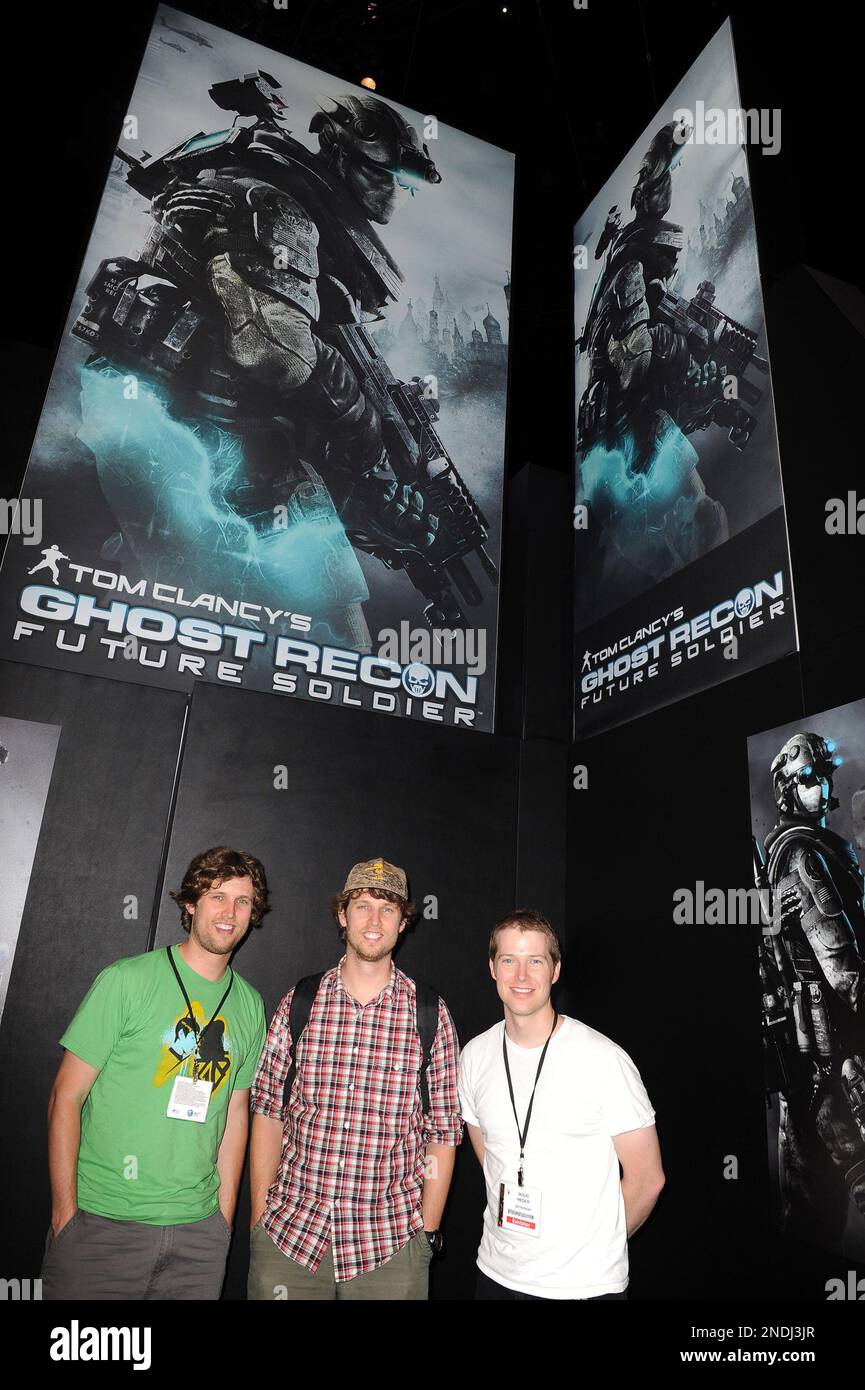 From left, Dan Heder, Jon Heder, center, and Doug Heder are seen at the ...
