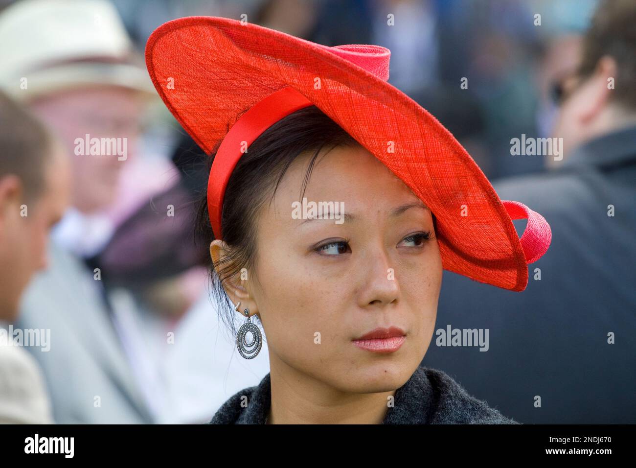 The hats are the story during the first day running of Royal Ascot ...