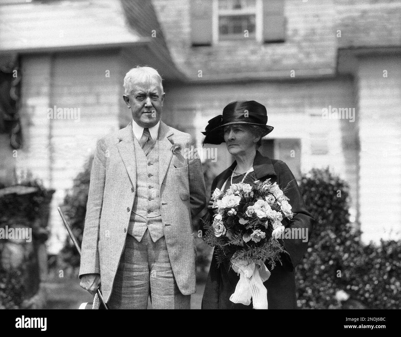 John W. Davis, Democratic nominee for President of the U.S., and his ...