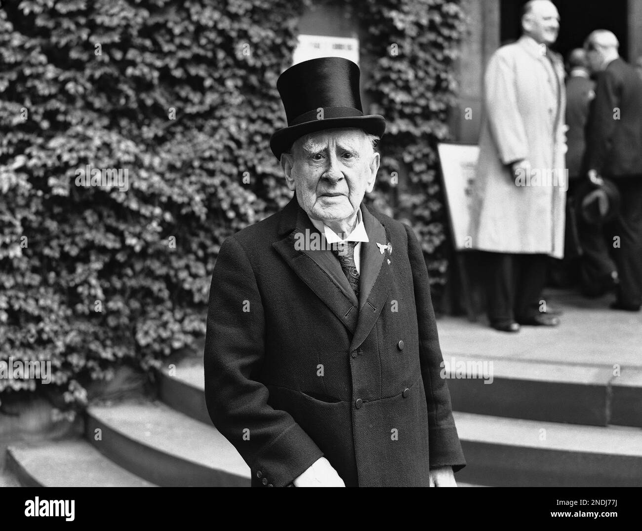 Britain's Charles Coburn, The Grand Old Man of Music Hall, seen ...
