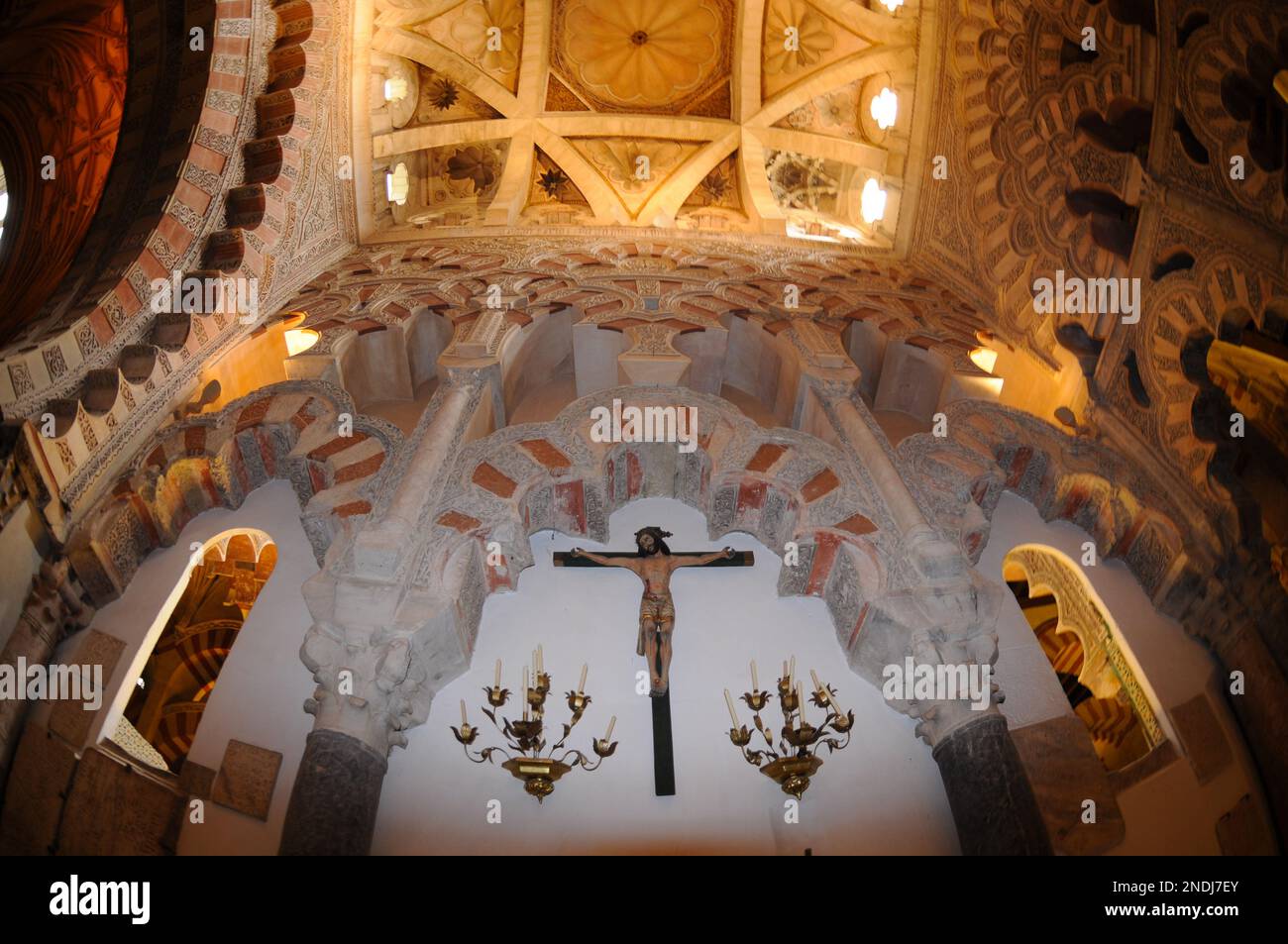 Jesus Christ on Crucifix, Mosque–Cathedral of Córdoba, Córdoba ...