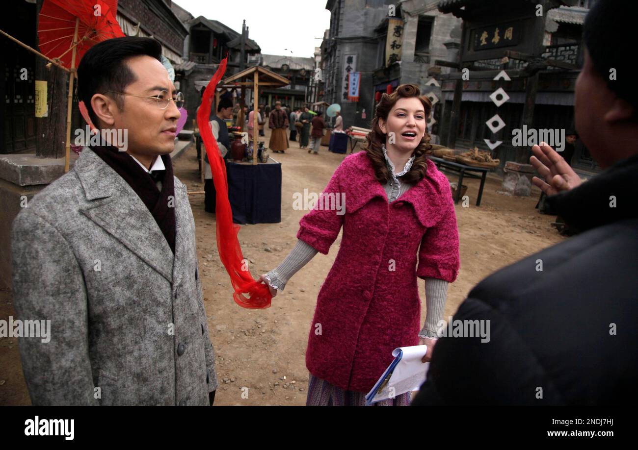 In this photo taken March 25, 2010, Kerry Brogan, an actress from ...