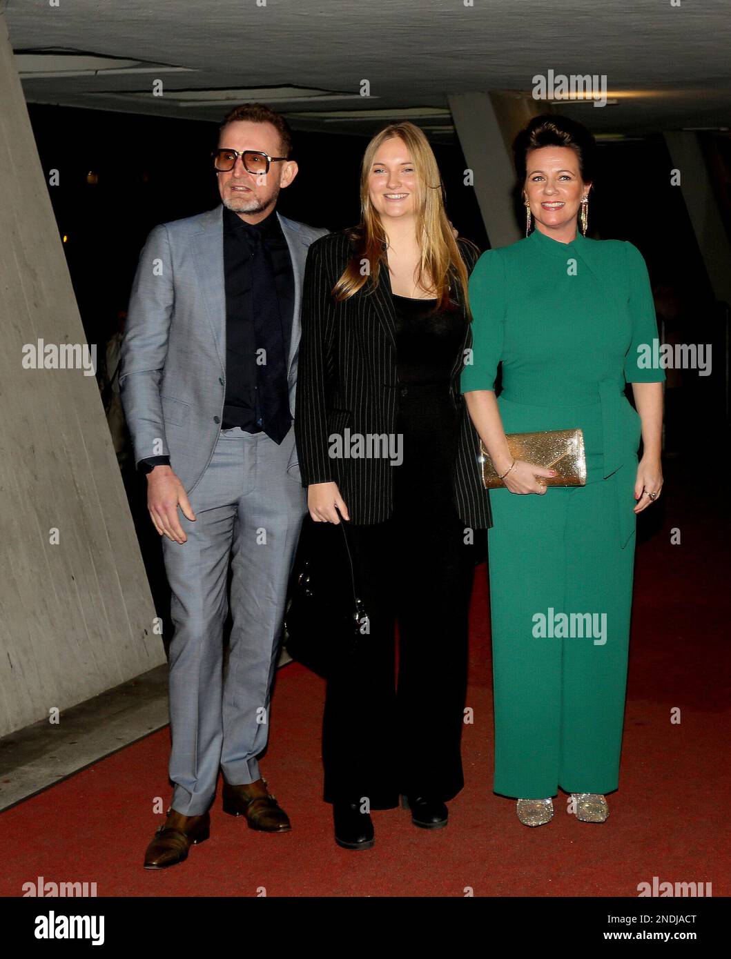 Prince Bernhard, Princess Annette and Isabella van Vollenhoven arrive ...