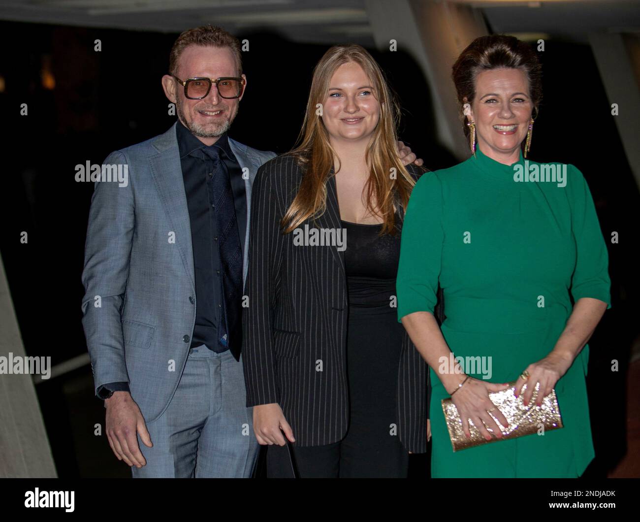 Prince Bernhard, Princess Annette and Isabella van Vollenhoven arrive ...