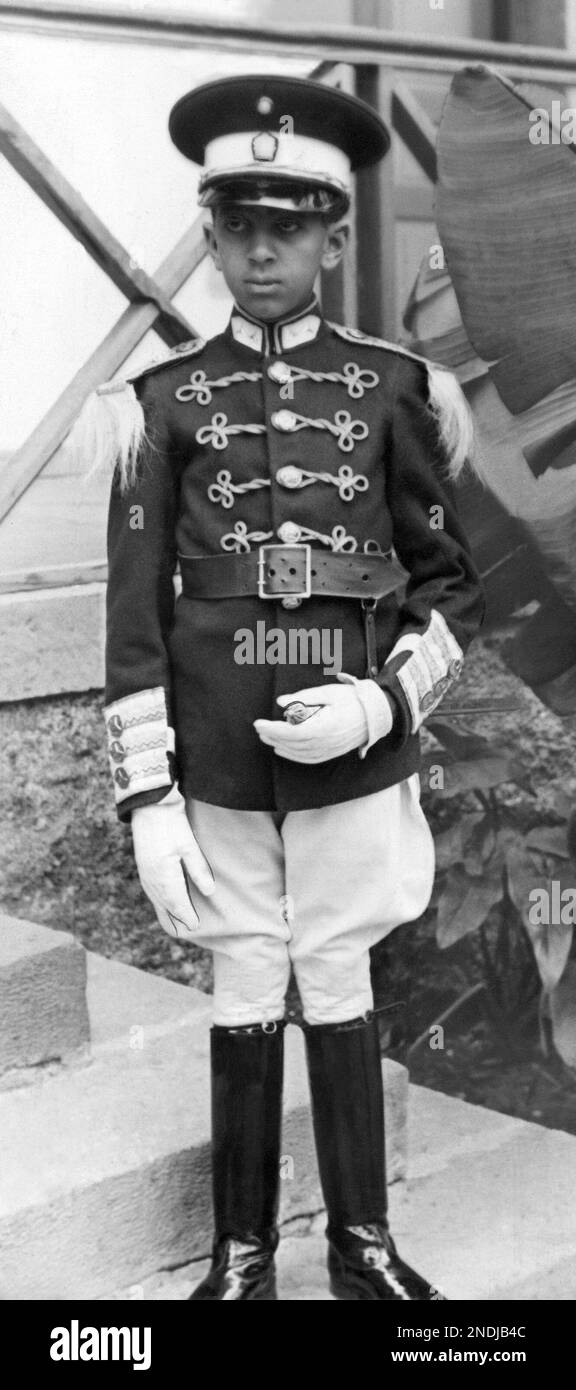 Prince Makonnen, 14, youngest son of Emperor Haile Selassie on June 20 ...
